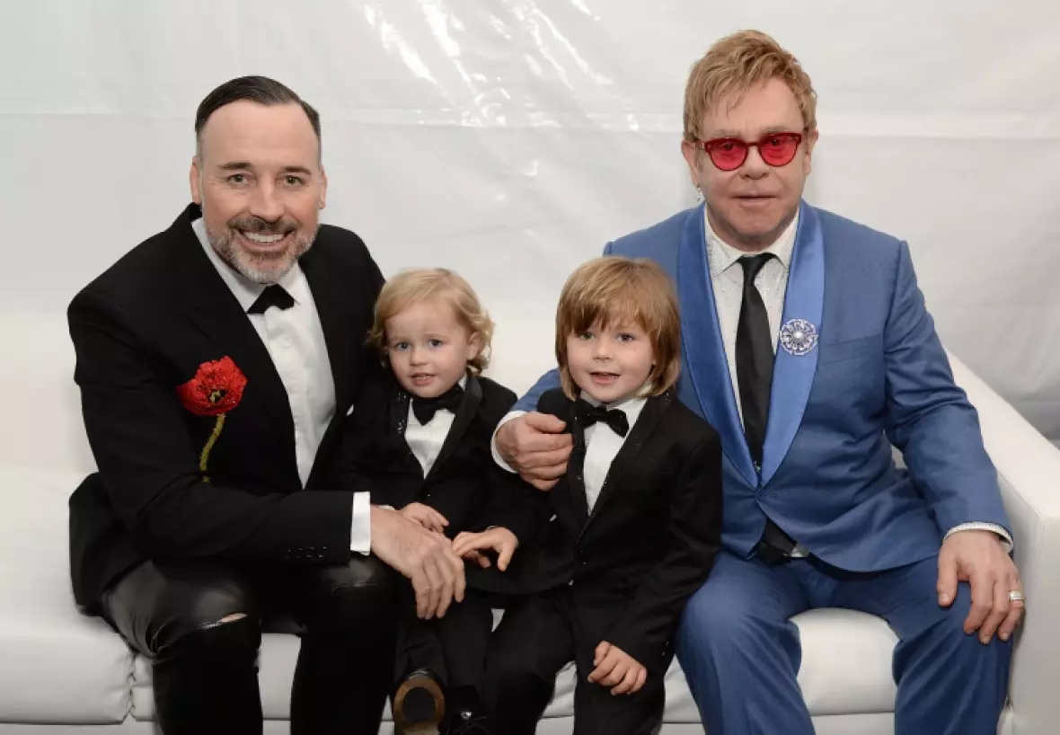 Eltona Džona ģimene