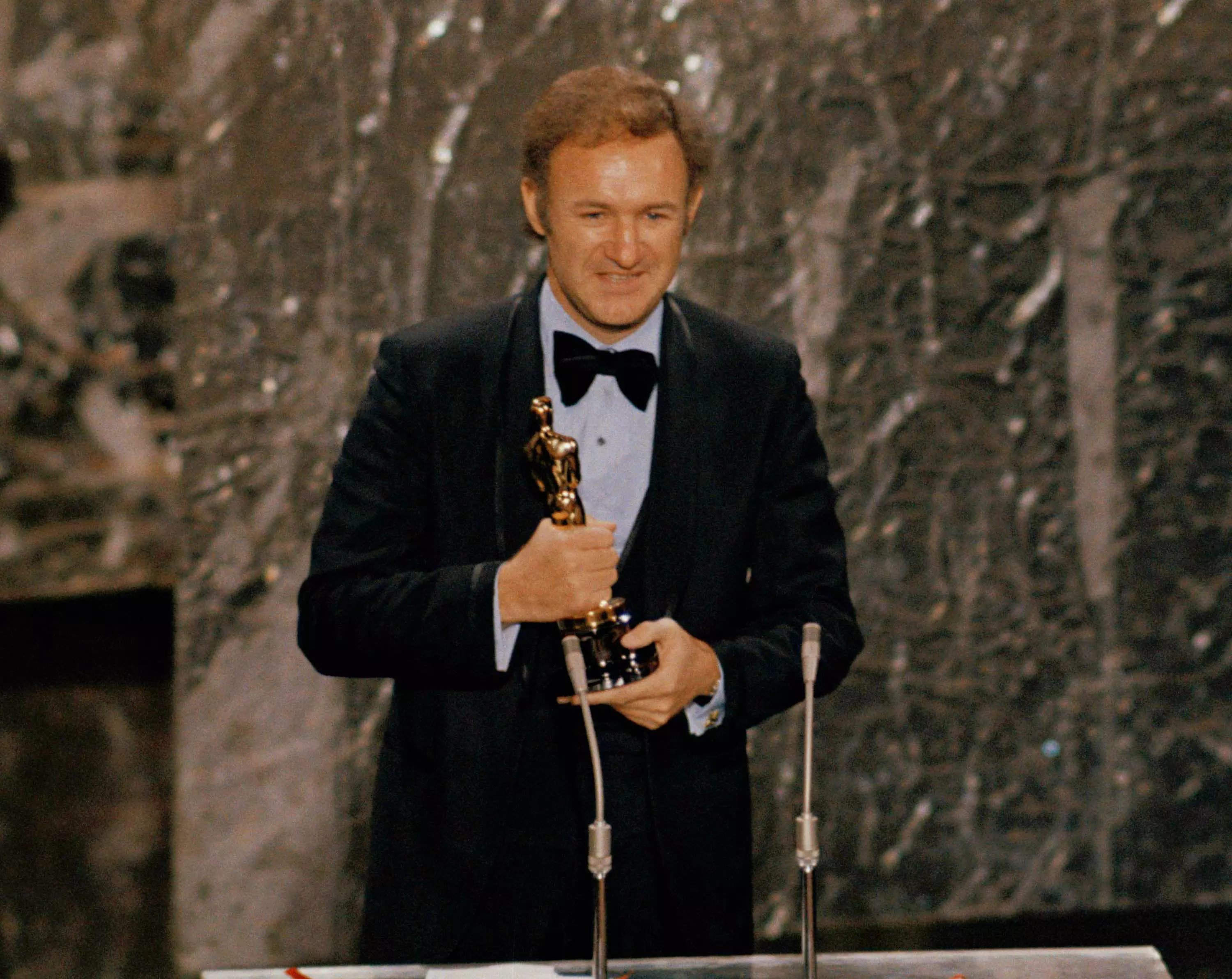 Gene Hackman la premiile Oscar din 1972