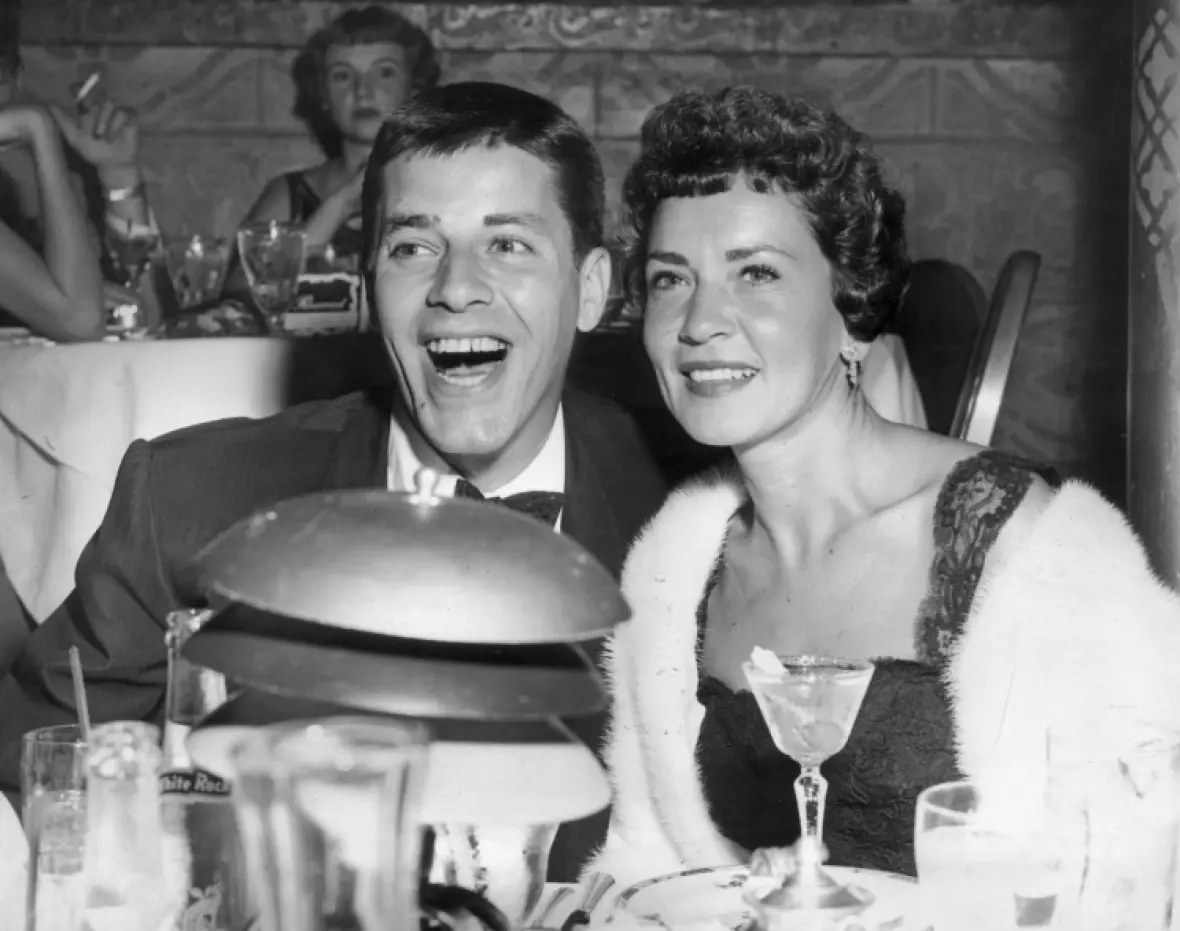 immagini di jerry lewis patti palmer getty