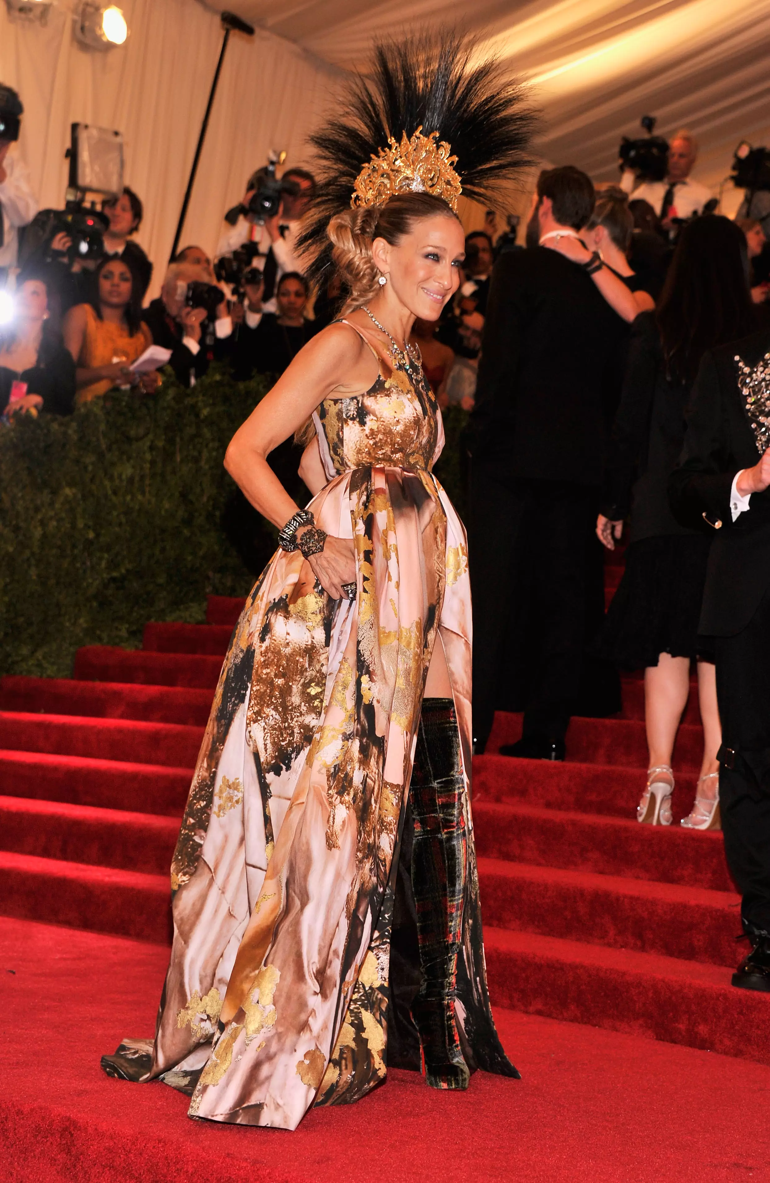 Sarah Jessica Parker assisteix a la Gala del Met el 2013