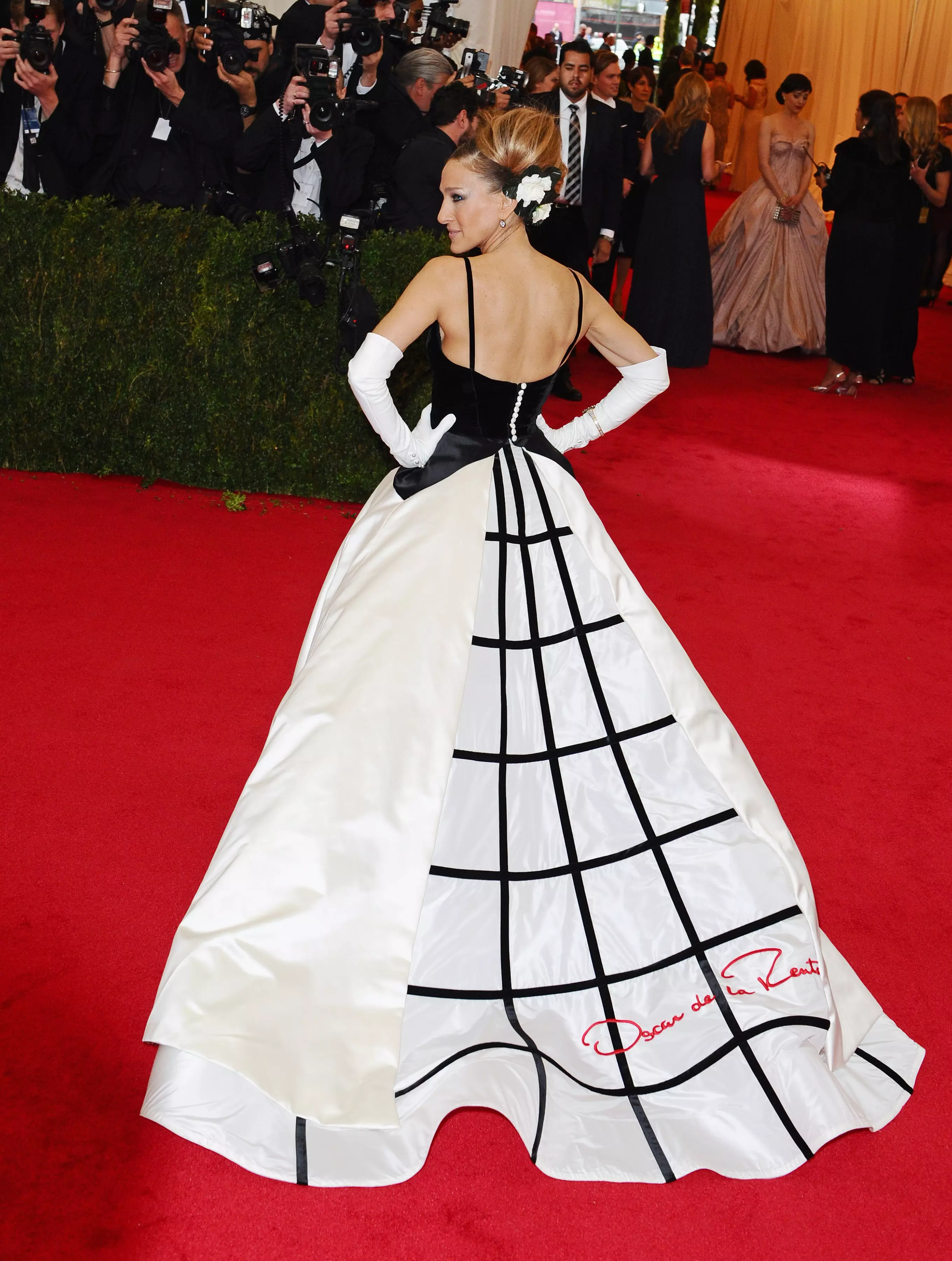 تحضر سارة جيسيكا باركر حفل Met Gala في عام 2014