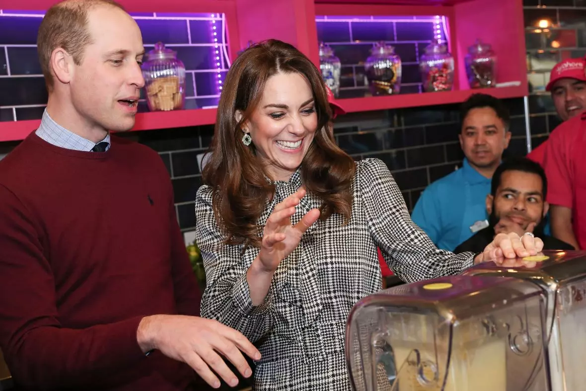 Kate Middleton a'r Tywysog William