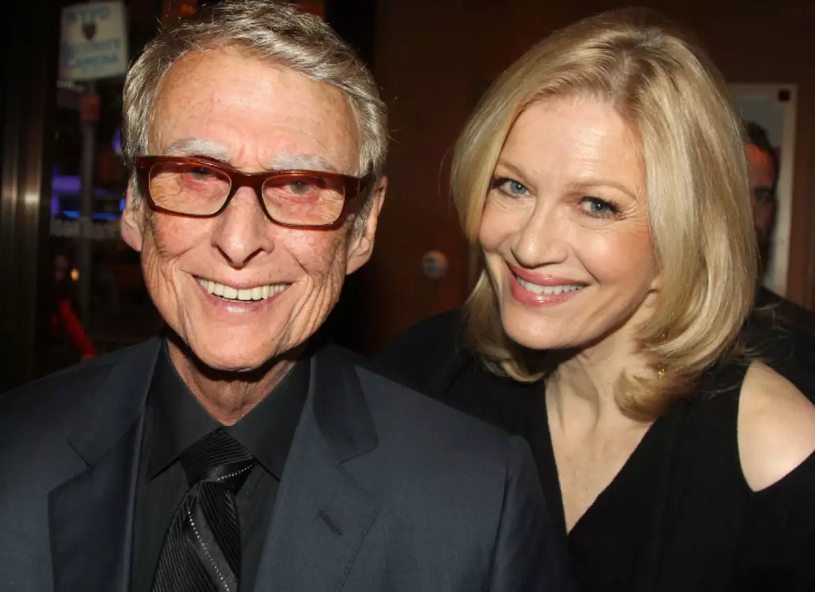 Diane Swayer mike nichols Getty