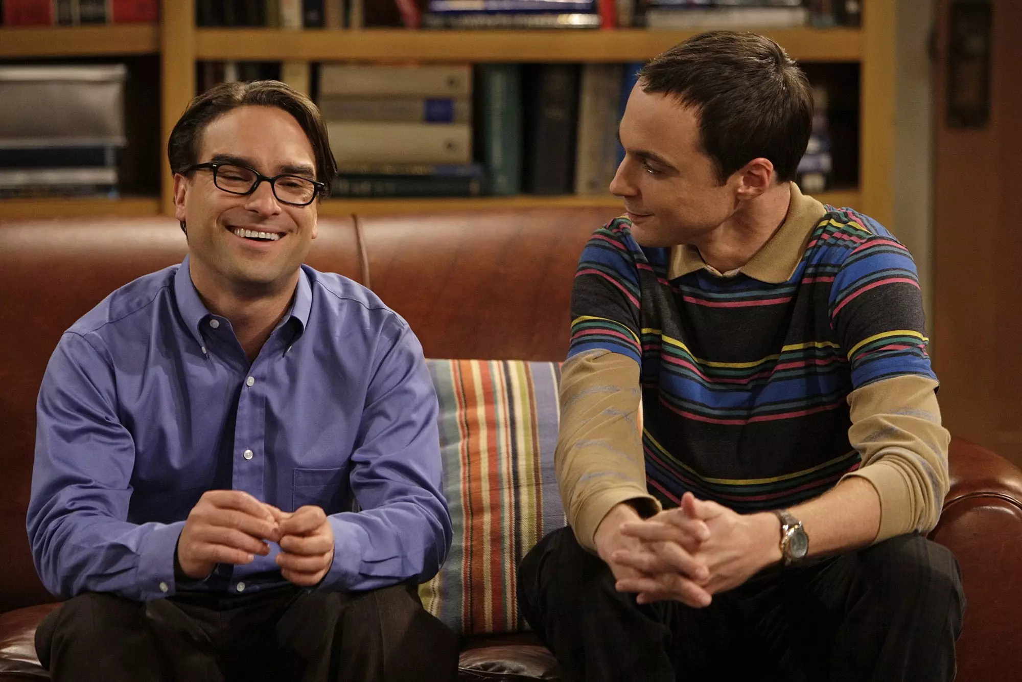 big bang theory - sheldon och leonard