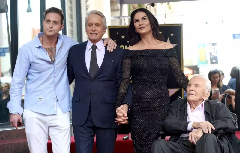 Michael Douglas hedrad med en stjärna på Hollywood Walk of Fame, Los Angeles, USA - 6 november 2018