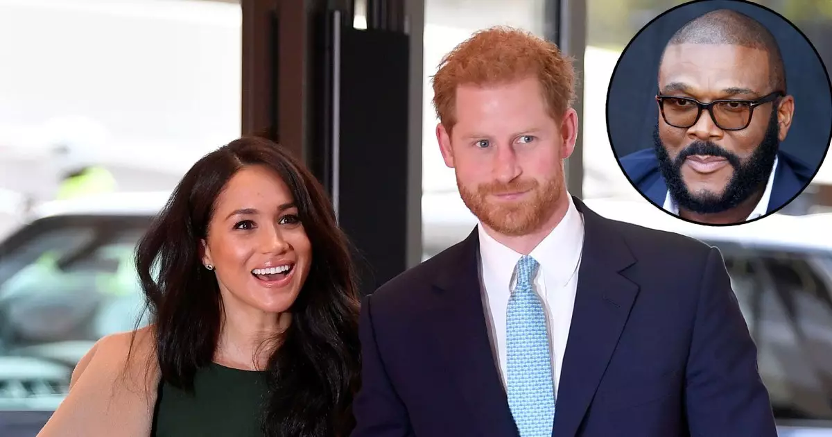 Meghan Markle og prins Harry bor på Tyler Perry's Mansion