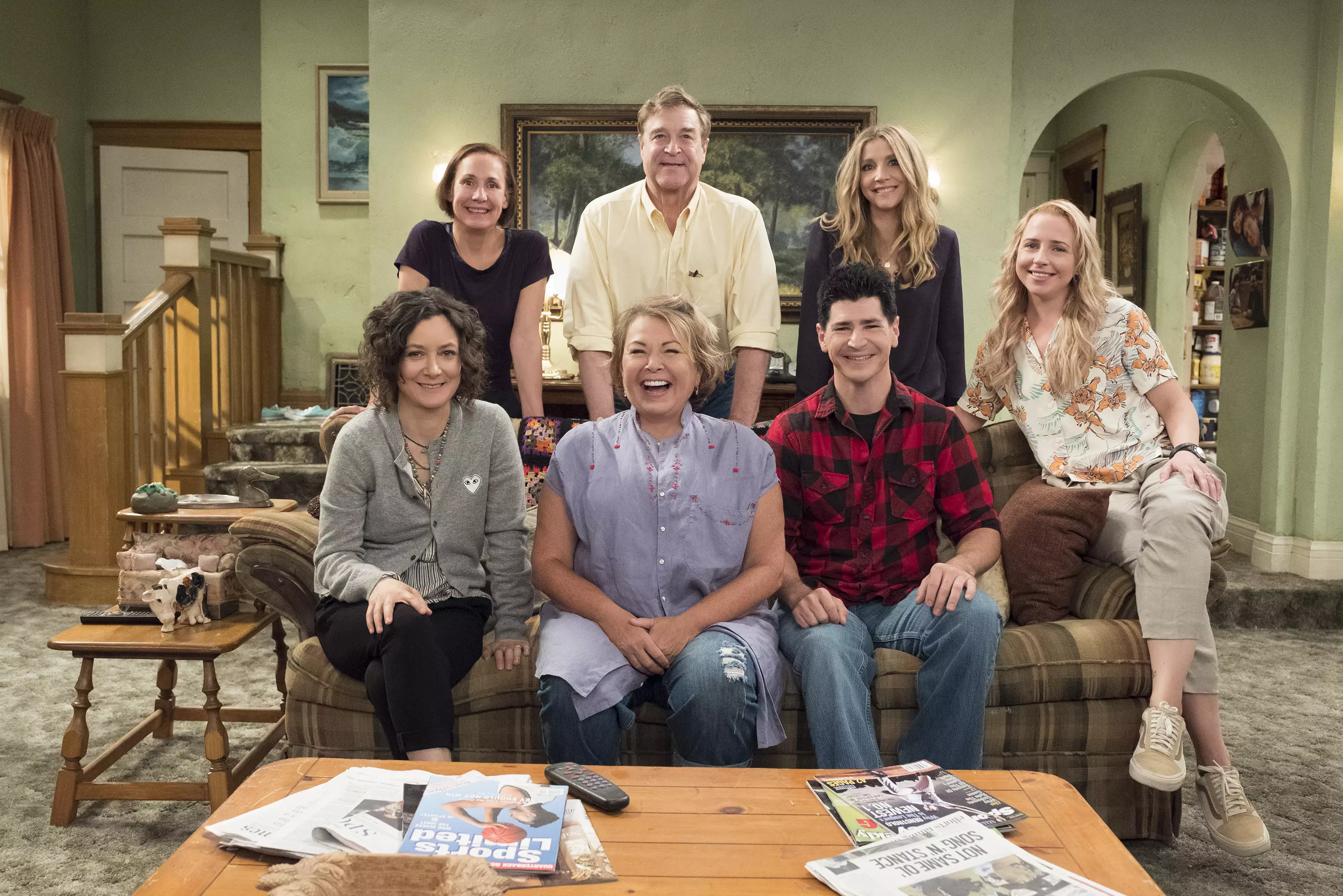 roseanne reboot cast getty images