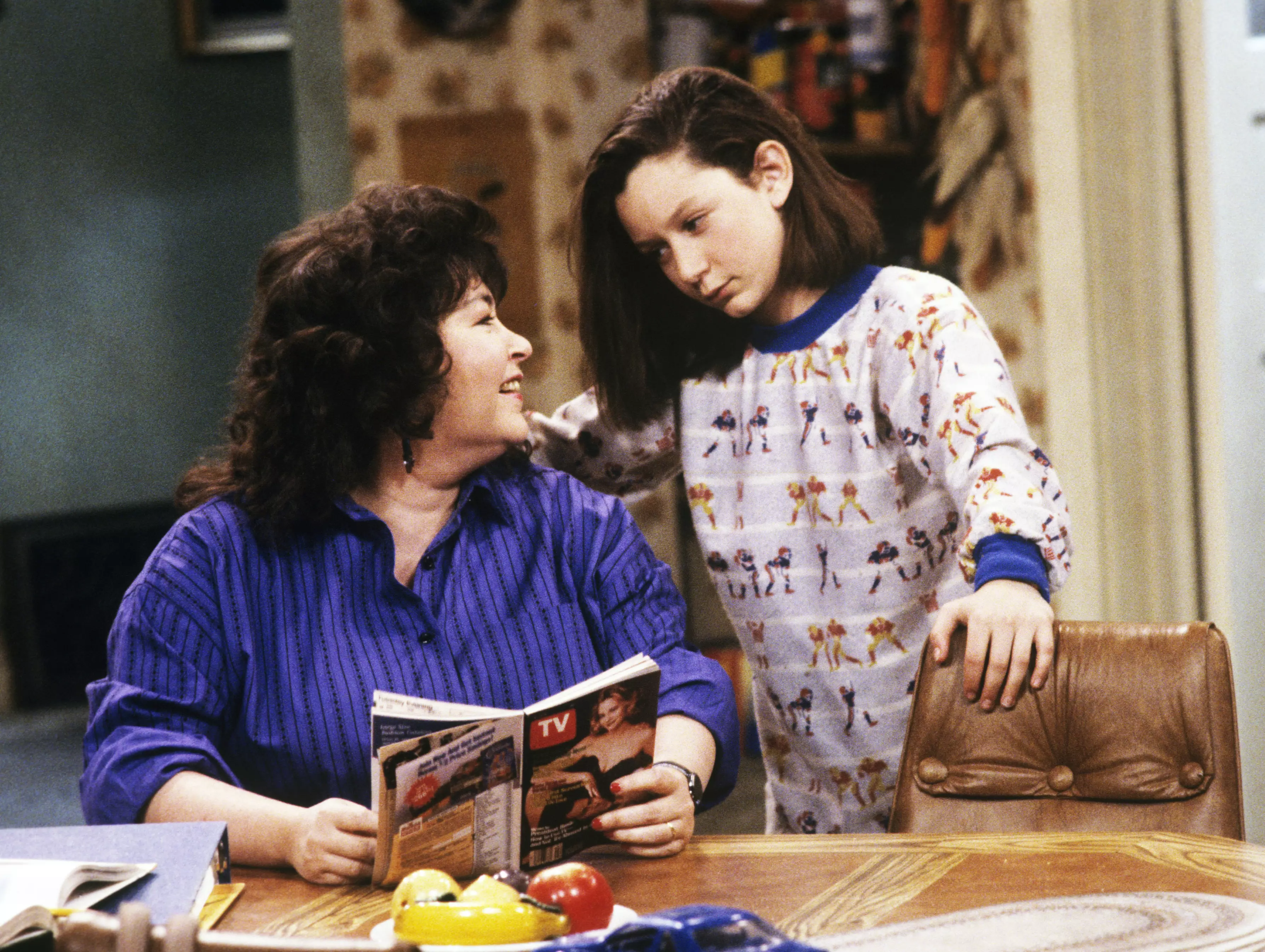 Roseanne Barr sy Sara Gilbert