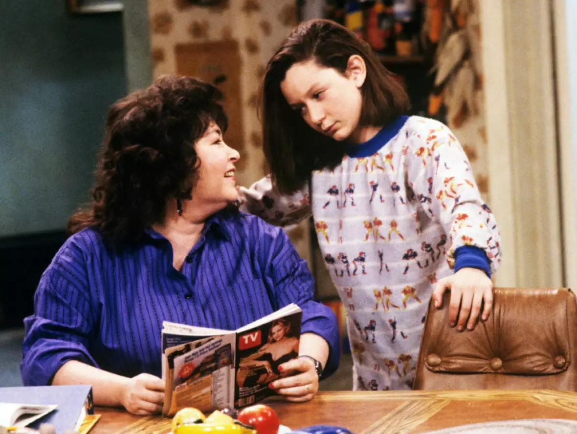 roseanne barr en sara gilbert