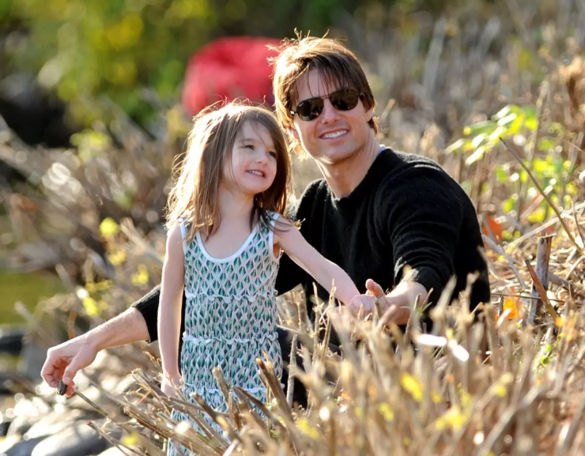 Tom Cruise Suri Cruise Getty attēli