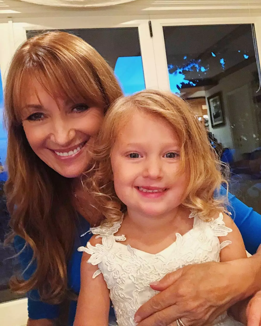 Jane Seymour dan cucu perempuan