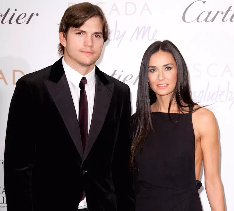 demi moore සහ ashton kutcher