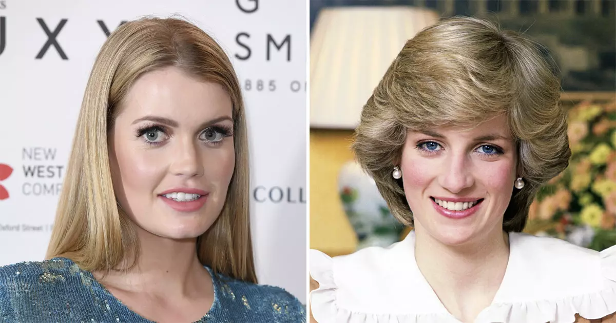 Kitty Spencer waxa ay soo gudbisaa Hababka eeddadeed Princess Diana inta lagu guda jiro Todobaadka Fashion-ka Milan