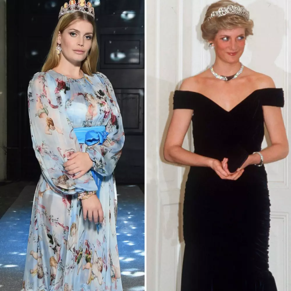 kitty spencer in princesa diana krona getty slike