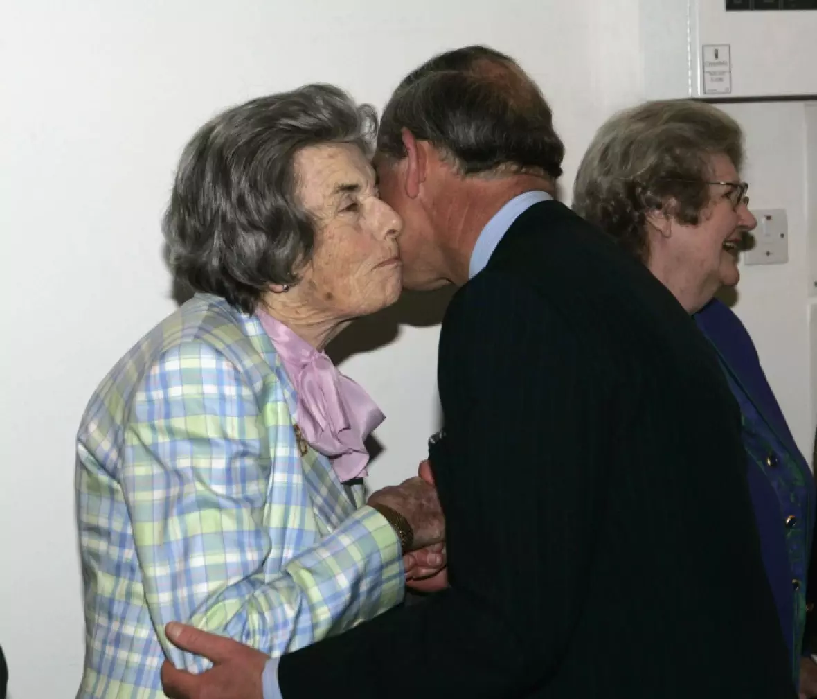 принц Чарльз і його хрещена мати Гетті