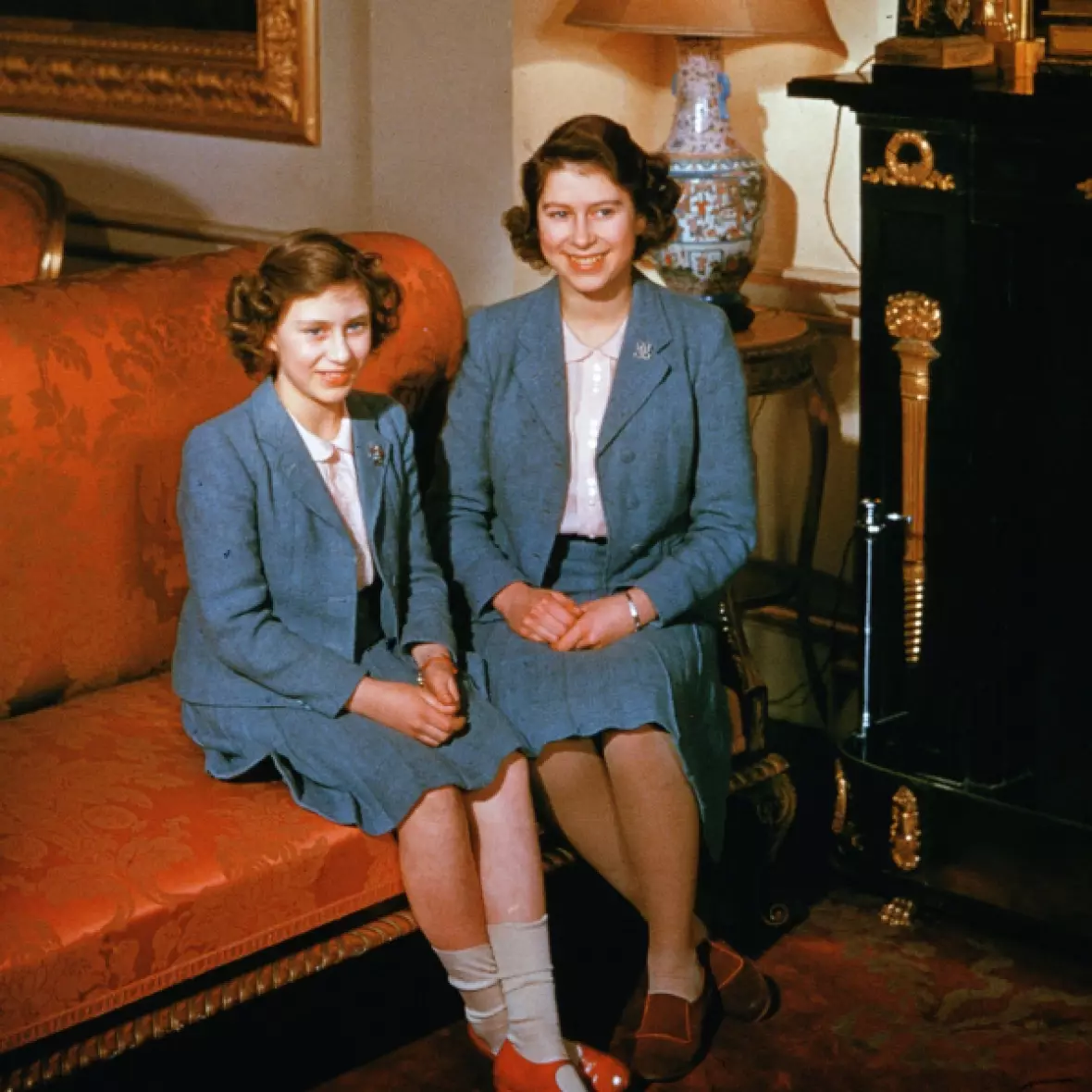 princess margaret queen elizabeth getty images