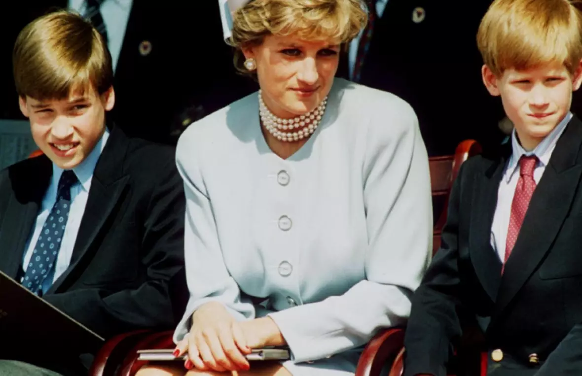 prince william prince harry printzesa diana getty irudiak