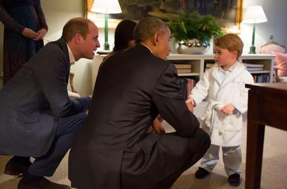 Kate Middleton และ Prince William พบกับ Barack และ Michelle Obama — ดูภาพ! - ใกล้ชิดทุกสัปดาห์