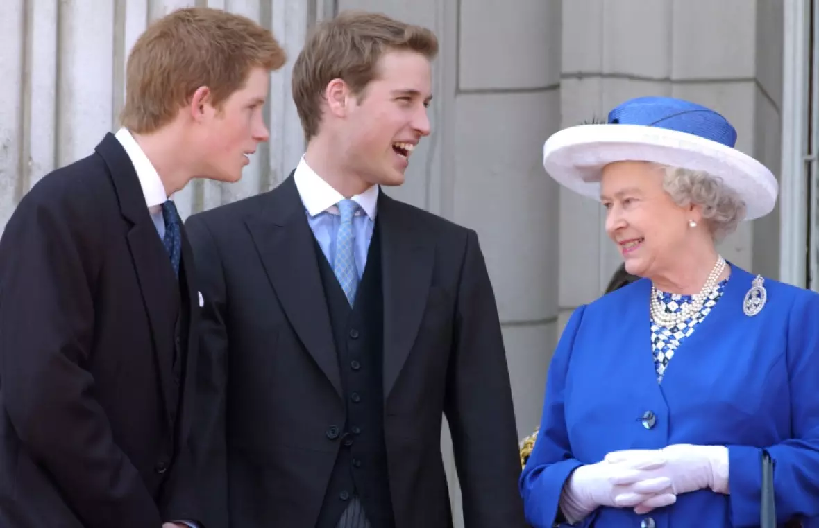 prins harry prins william koningin elizabeth getty images