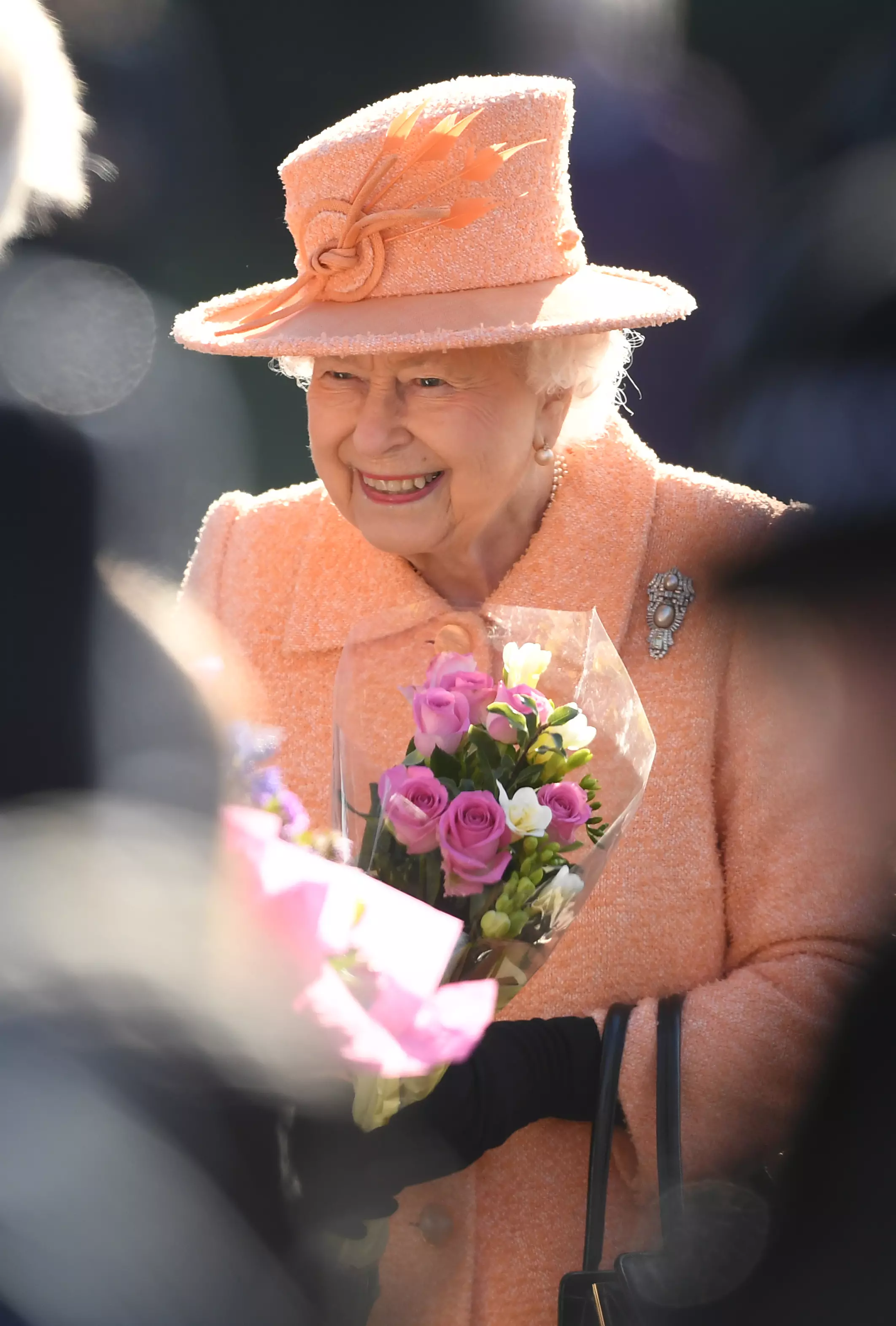 Royals gaan naar de kerk