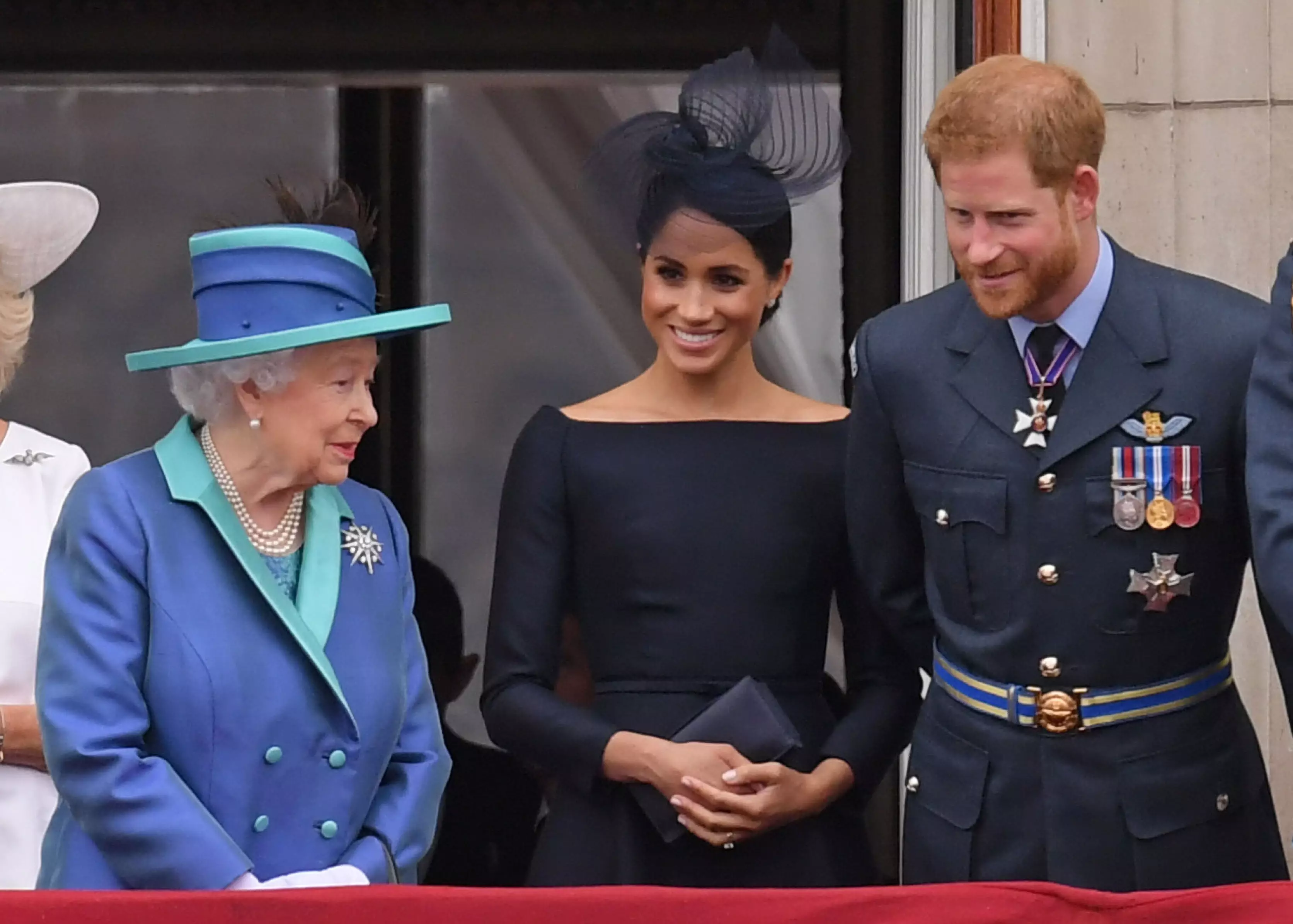 Rainha Elizabeth Príncipe Harry Meghan Markle