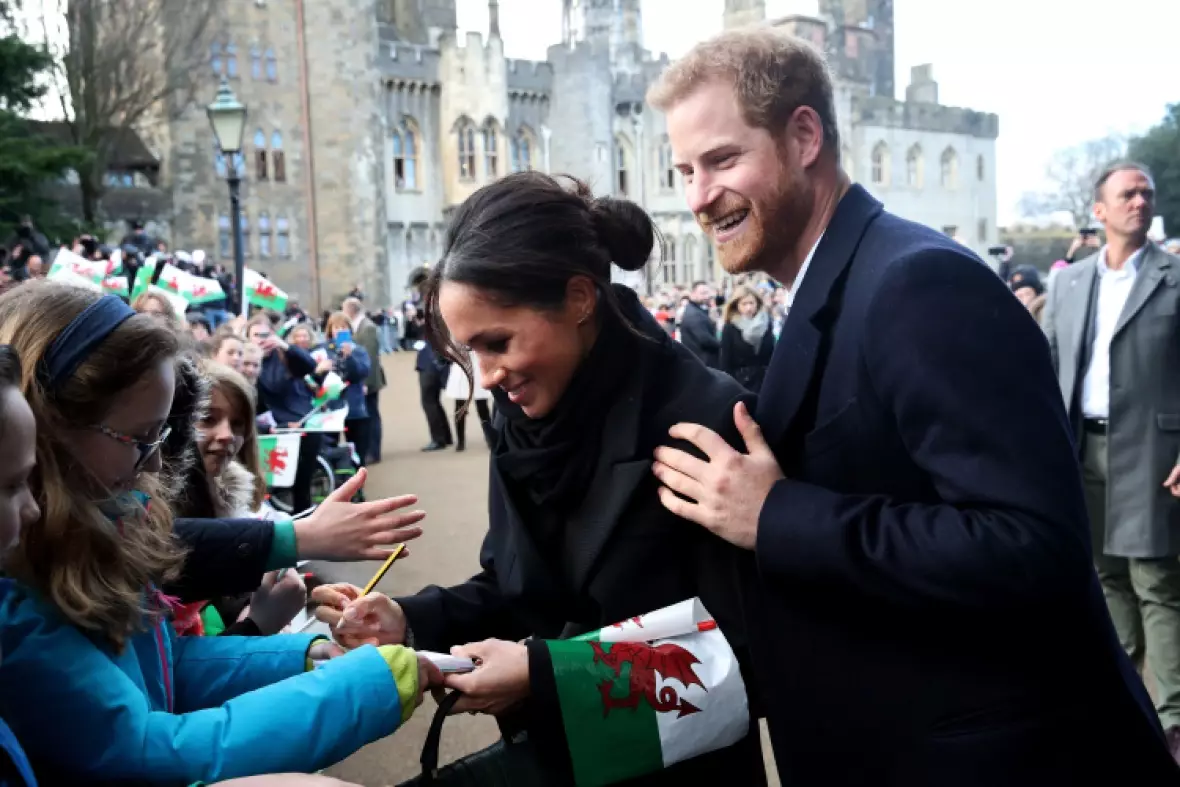 Меган Марклын гарын үсэгтэй Getty Images