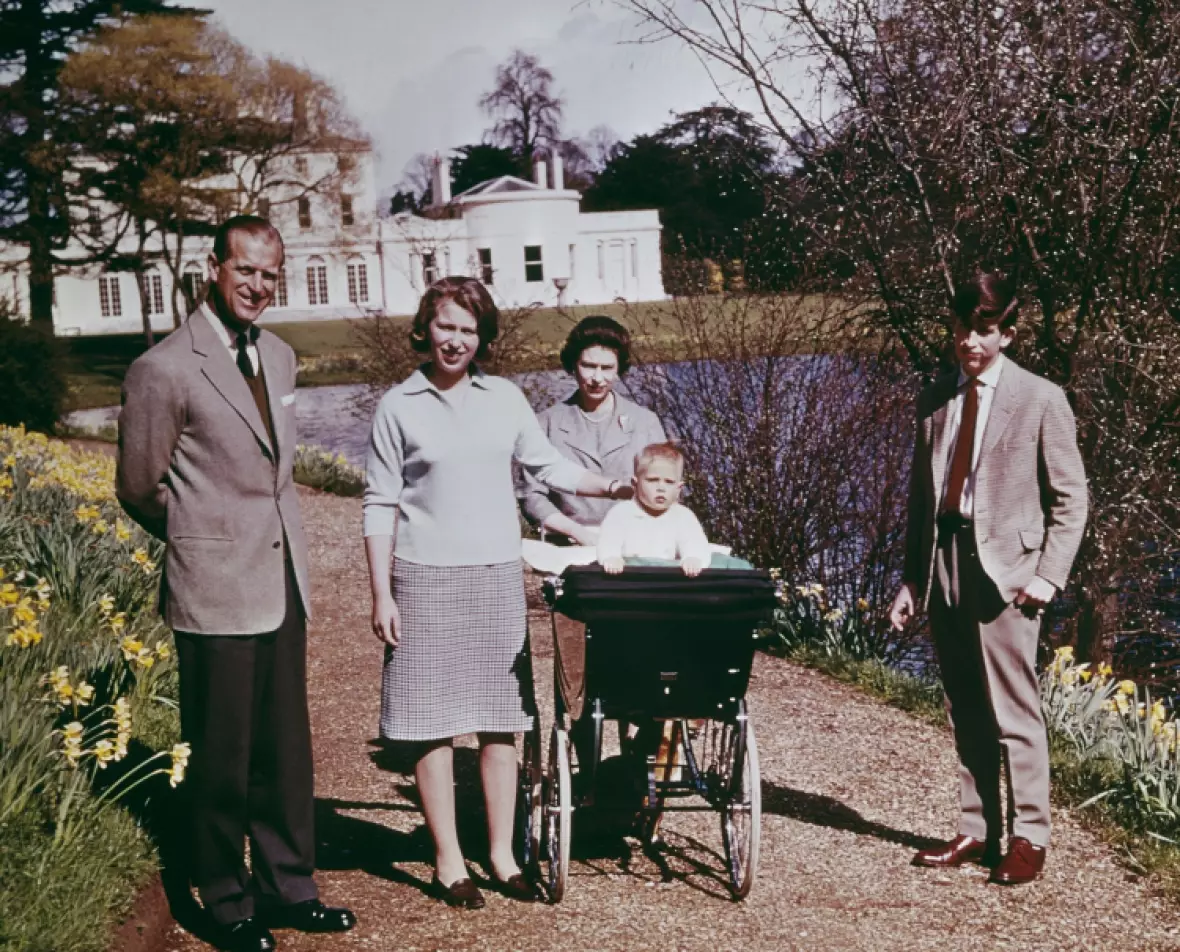 königliche familie getty bilder