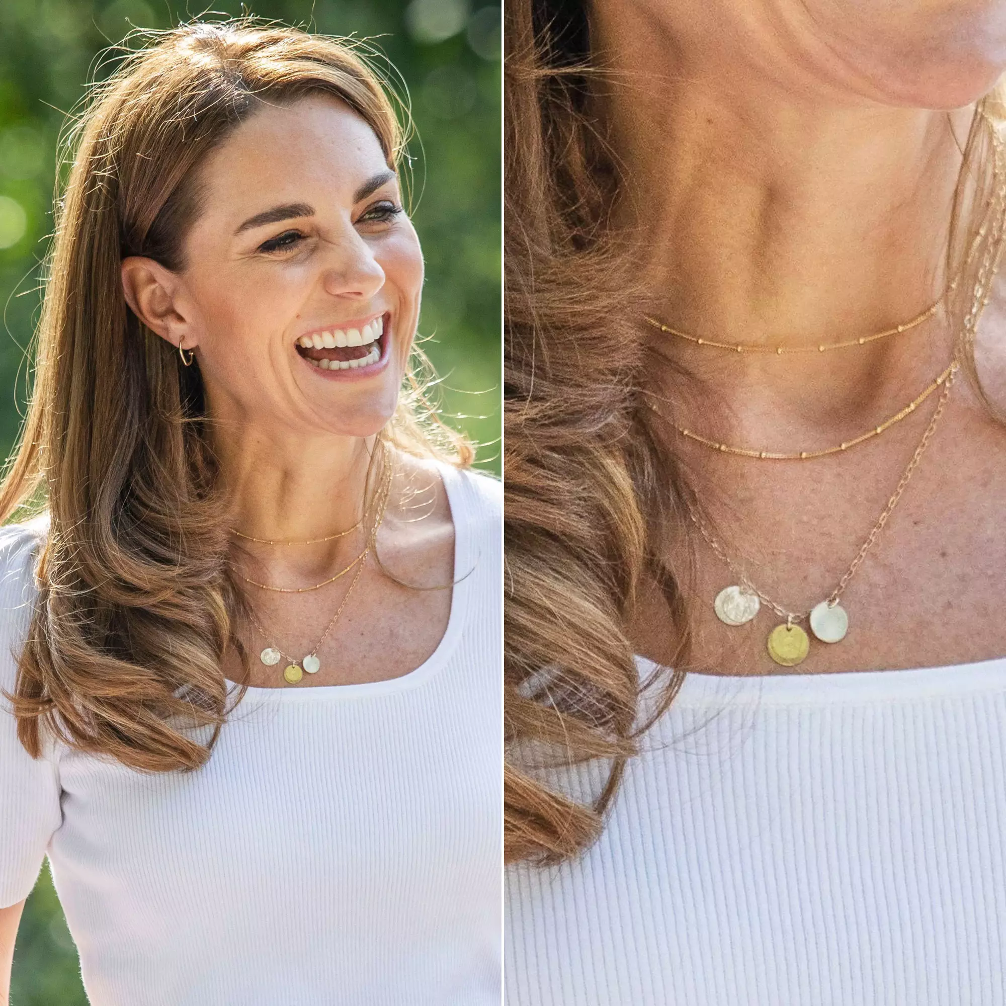 Kate Middleton Cov Necklaces Uas Ua Tsaug Rau Nws Cov Me Nyuam