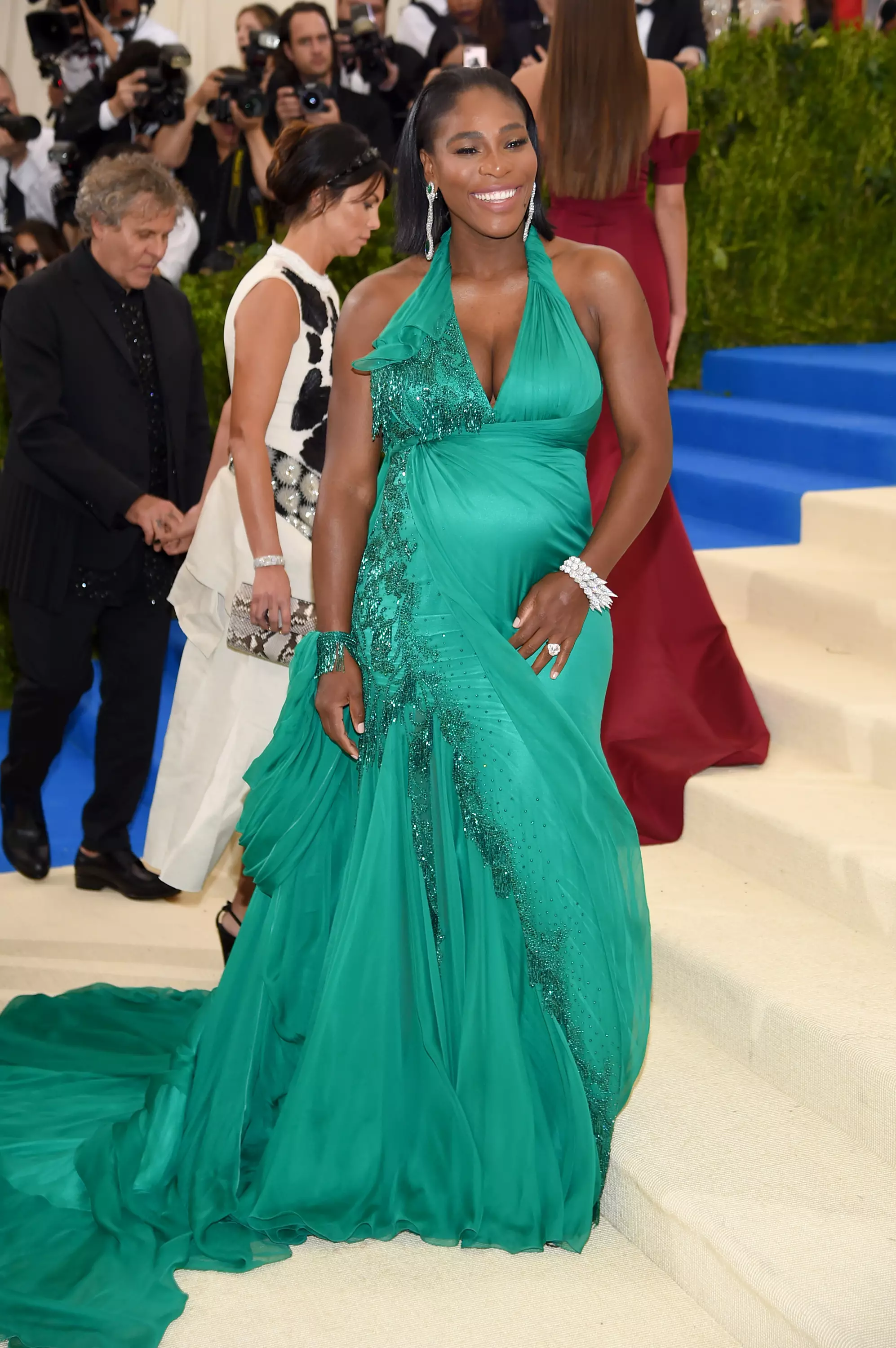 Serena Williams 2016 Met Gala gatnaşýar