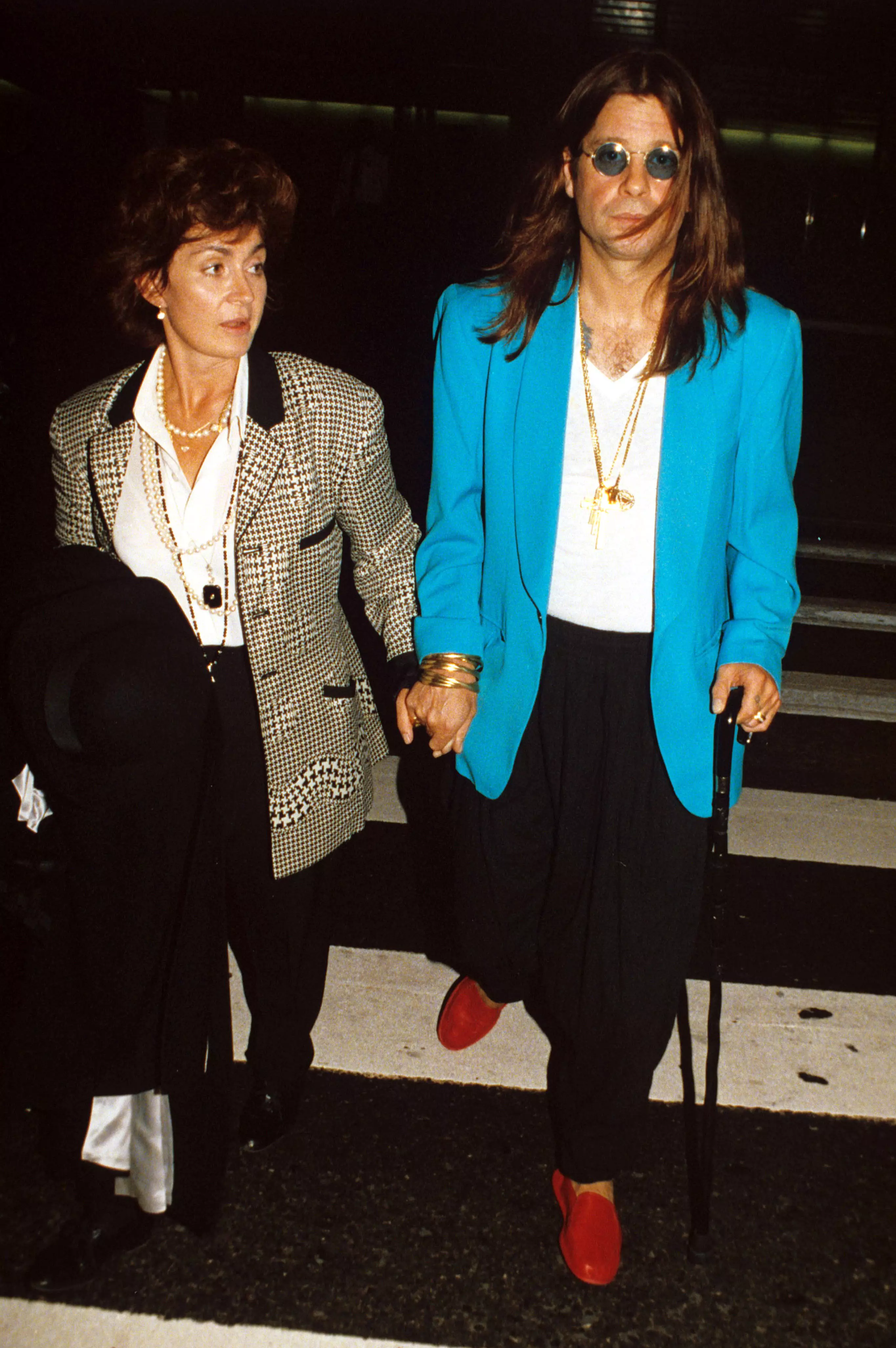 اوزی آزبورن در فرودگاه لس آنجلس، آمریکا - می 1992