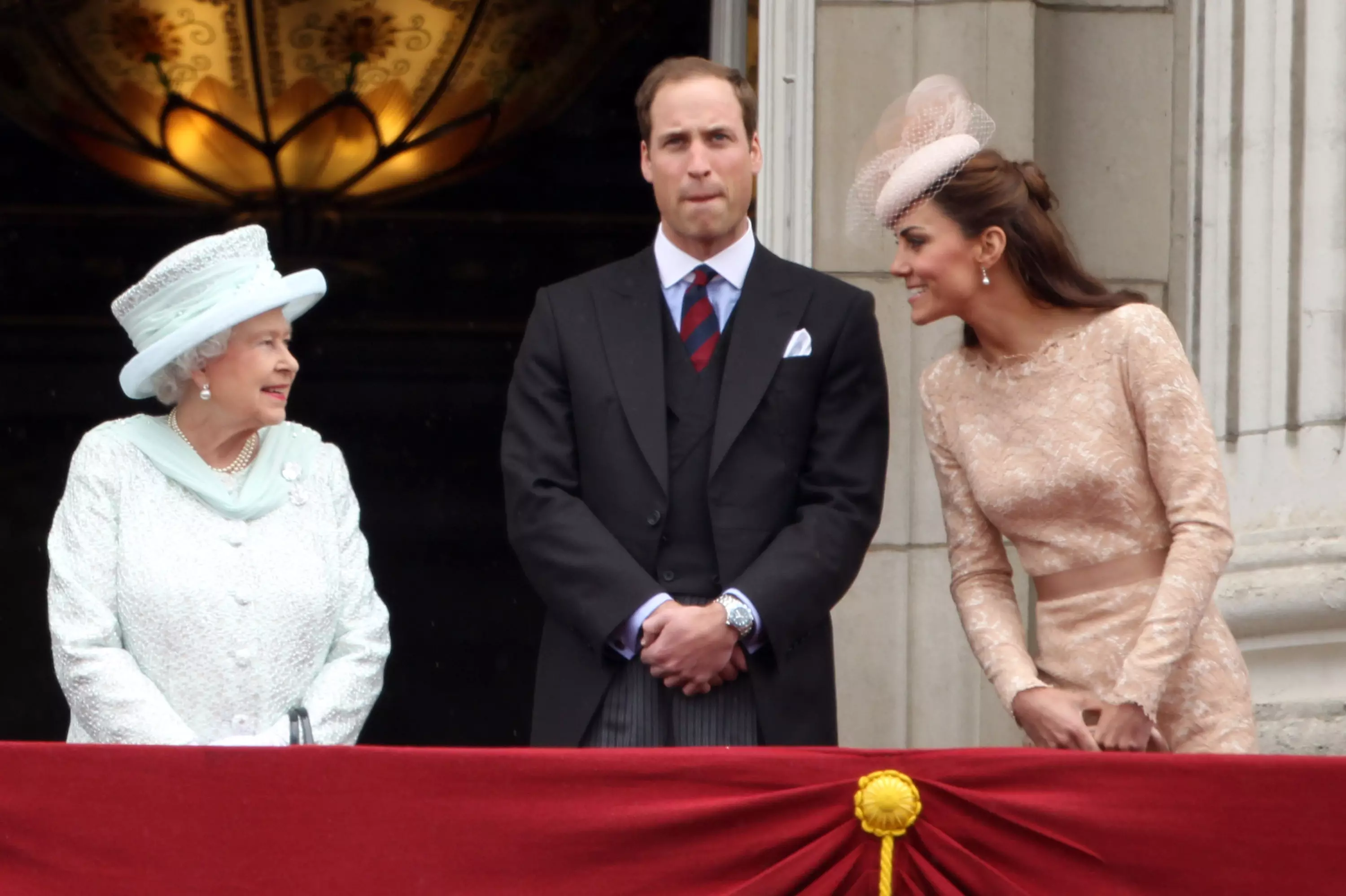 Kate, William, Elizabeth