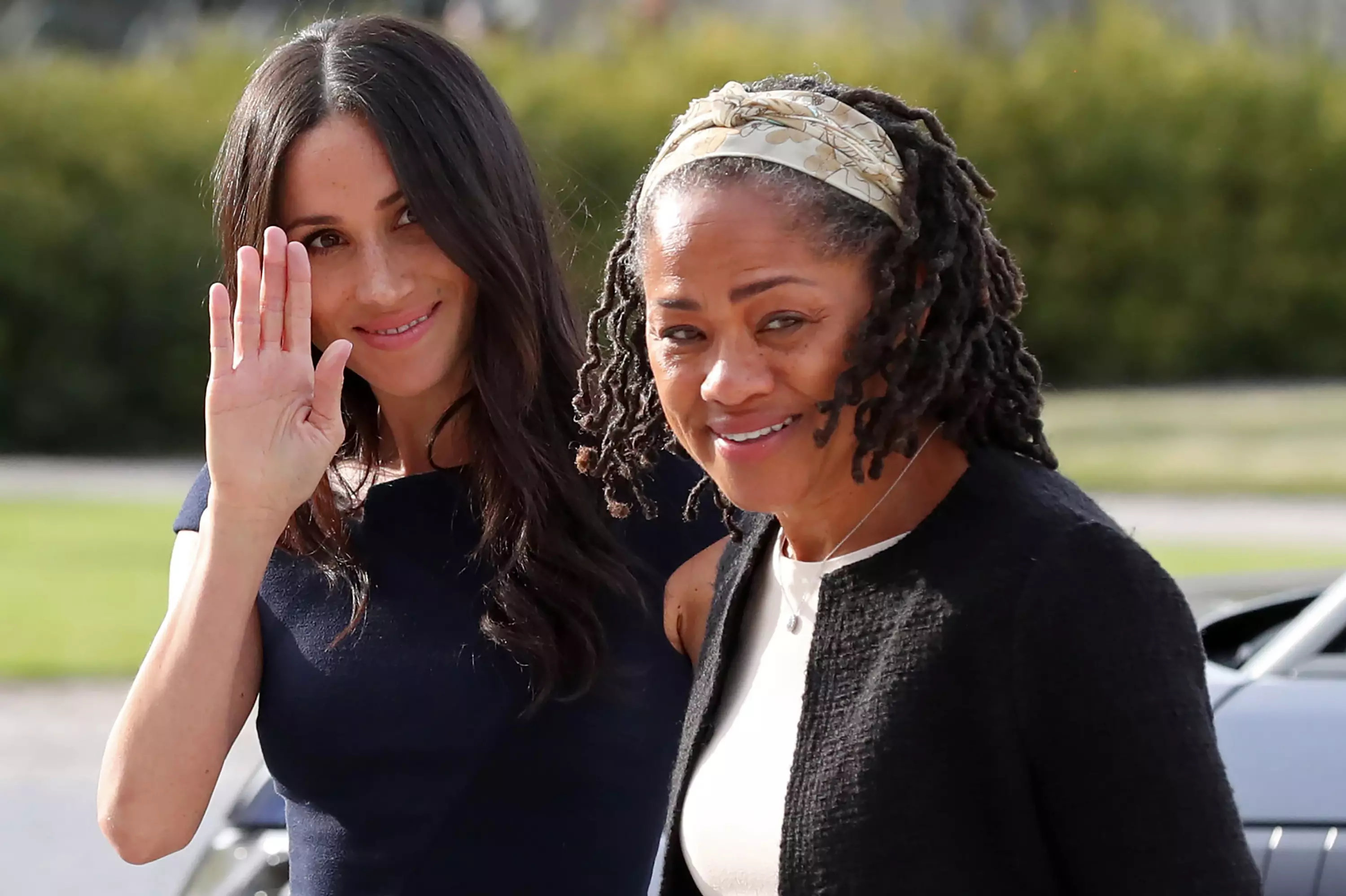 doria ragland en meghan markle