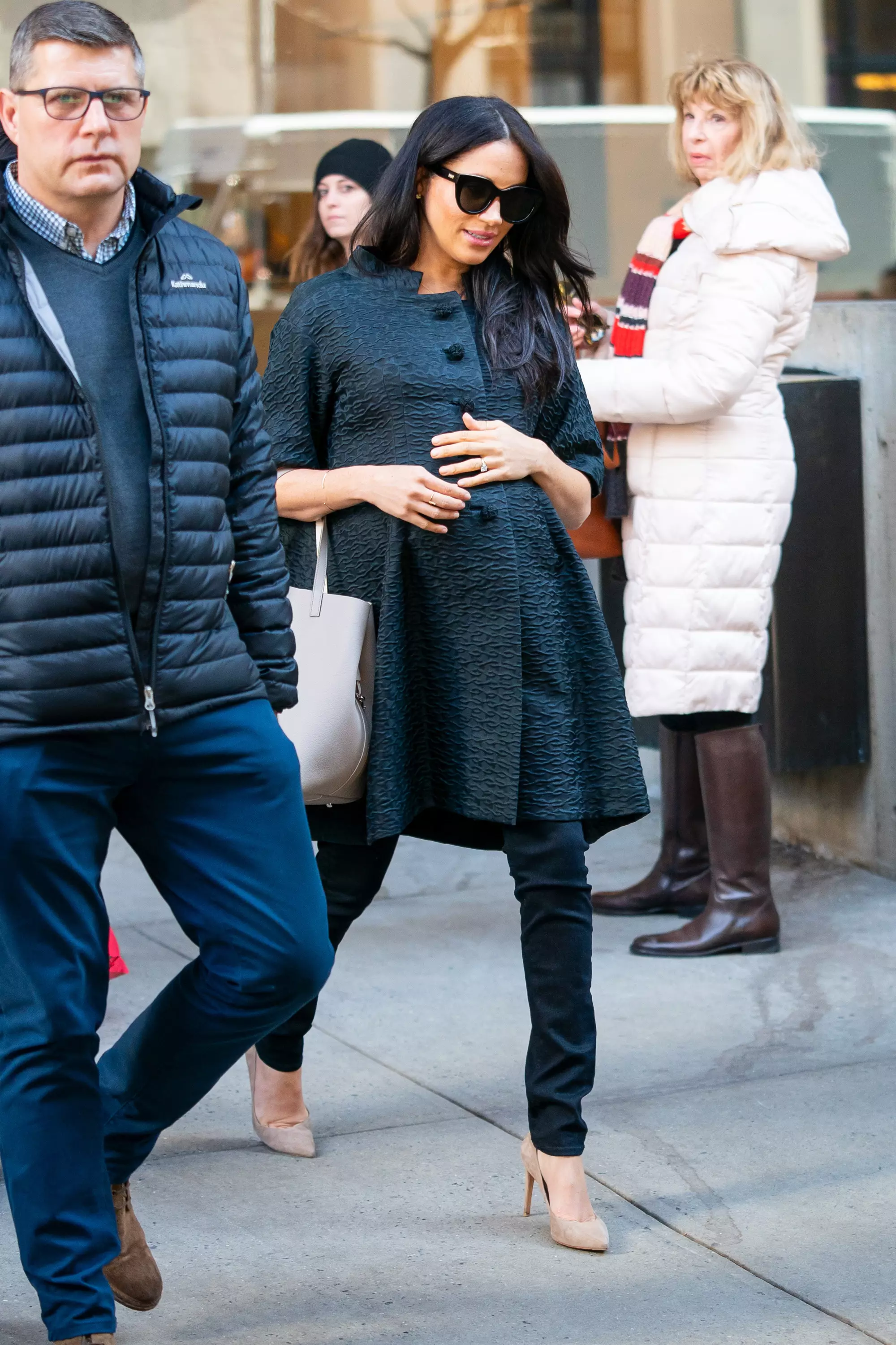 UMeghan Markle, uDuchess waseSussex ubonwe eshiya iMark Hotel eNYC