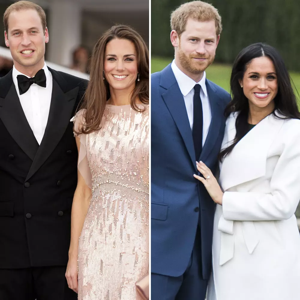 prins william kate middleton prins harry meghan markle