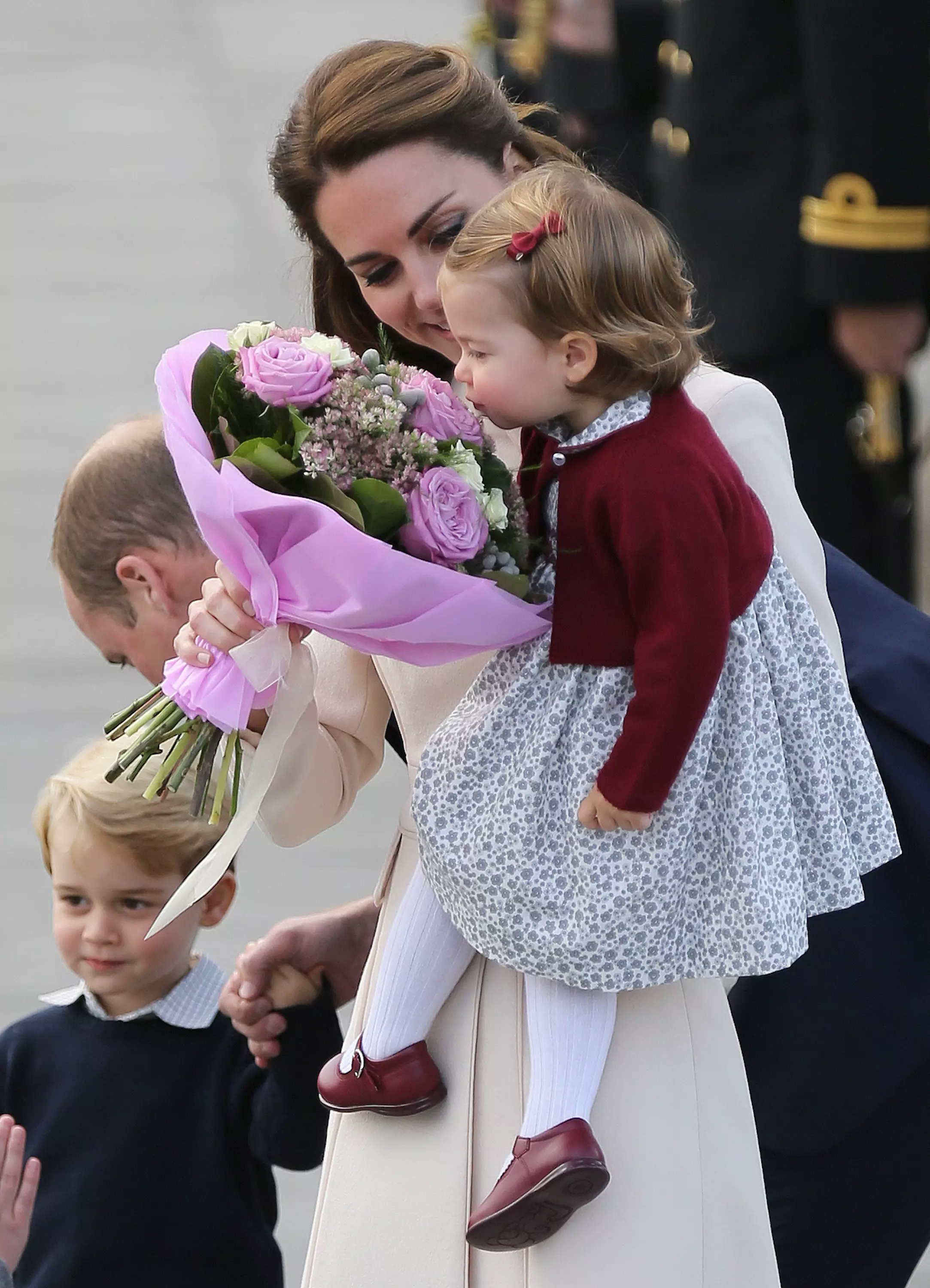 Kate Middleton Princess Charlotte Royal tour