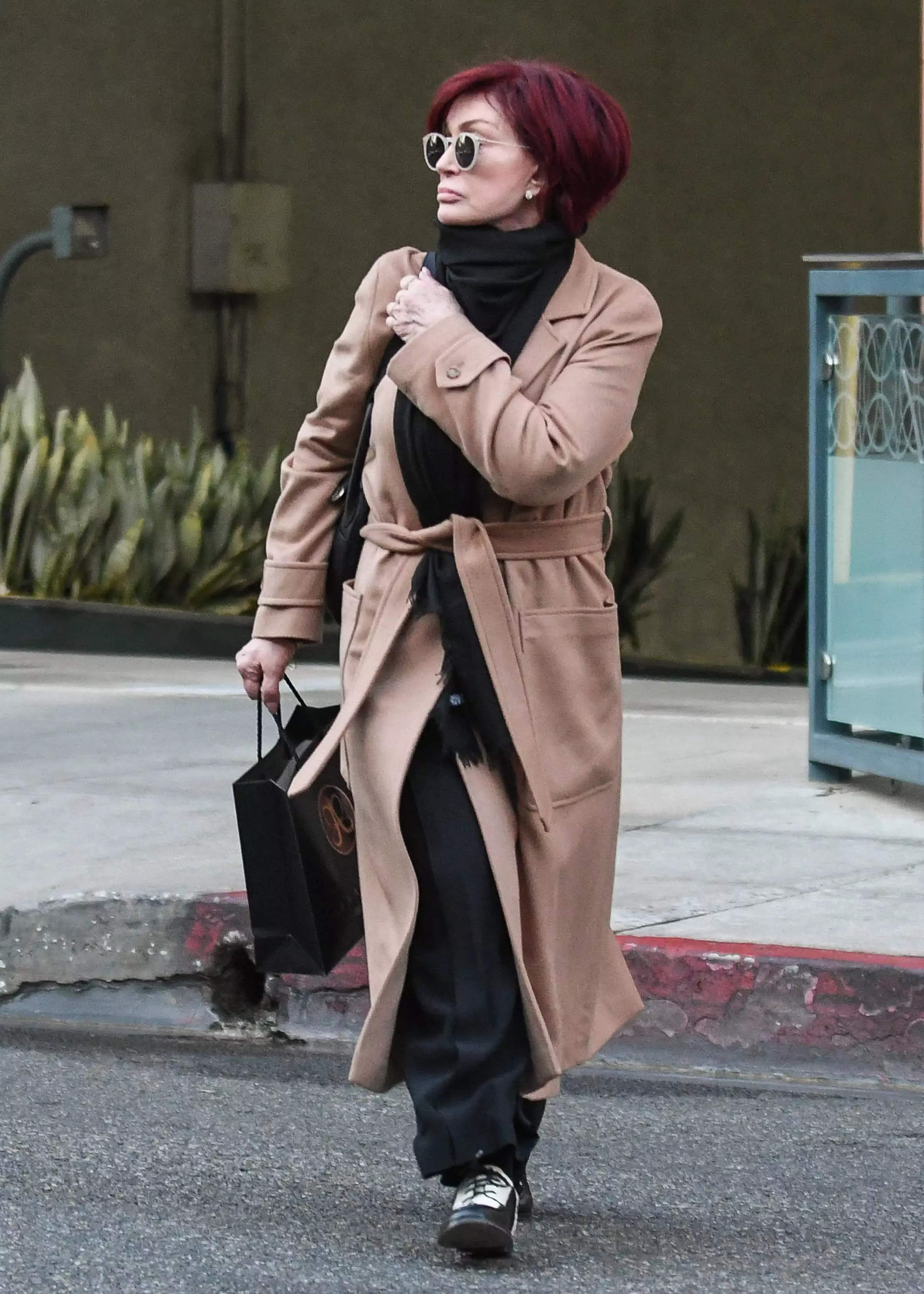 Sharon Osbourne සහ දියණිය Aimee පිටතට පැමිණේ