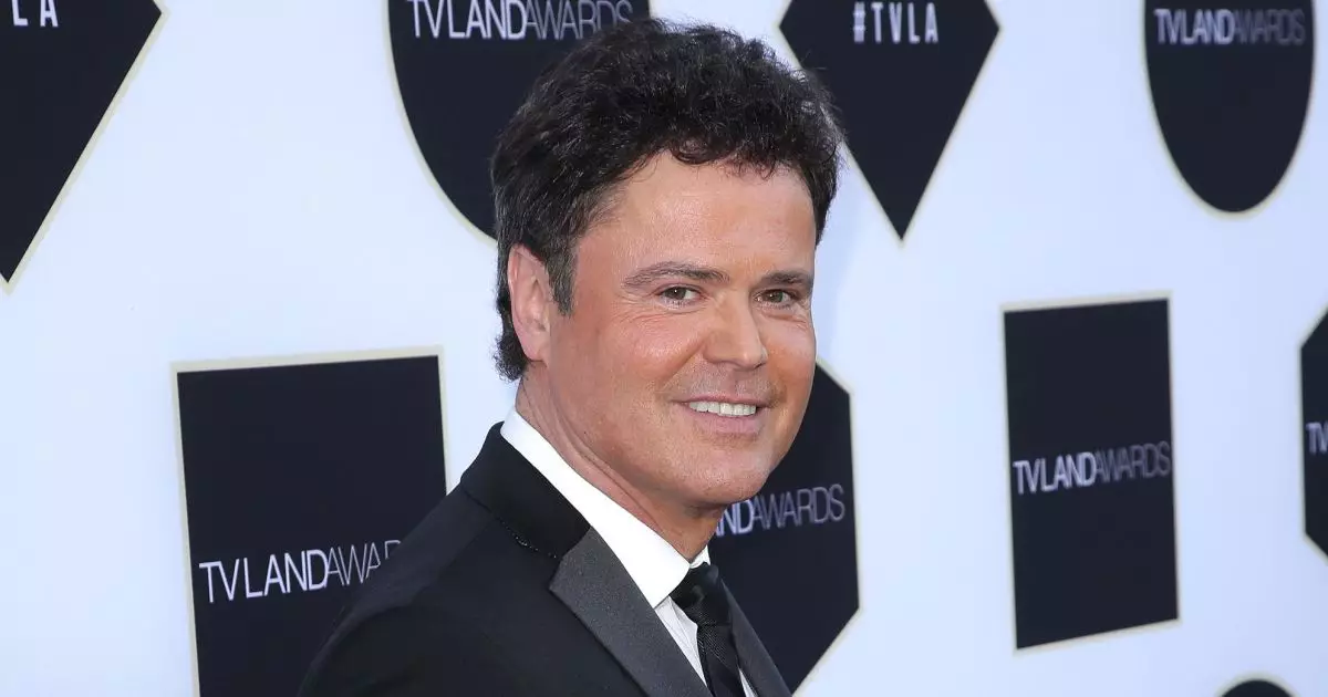 Donny Osmond kunngjør Solo Las Vegas Residency for 2021