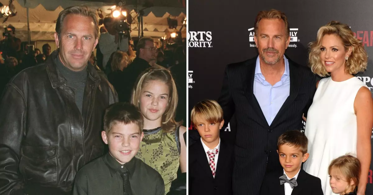 Kevin Costner ak 7 timoun li yo: Gade foto fanmi ki pi bèl aktè a