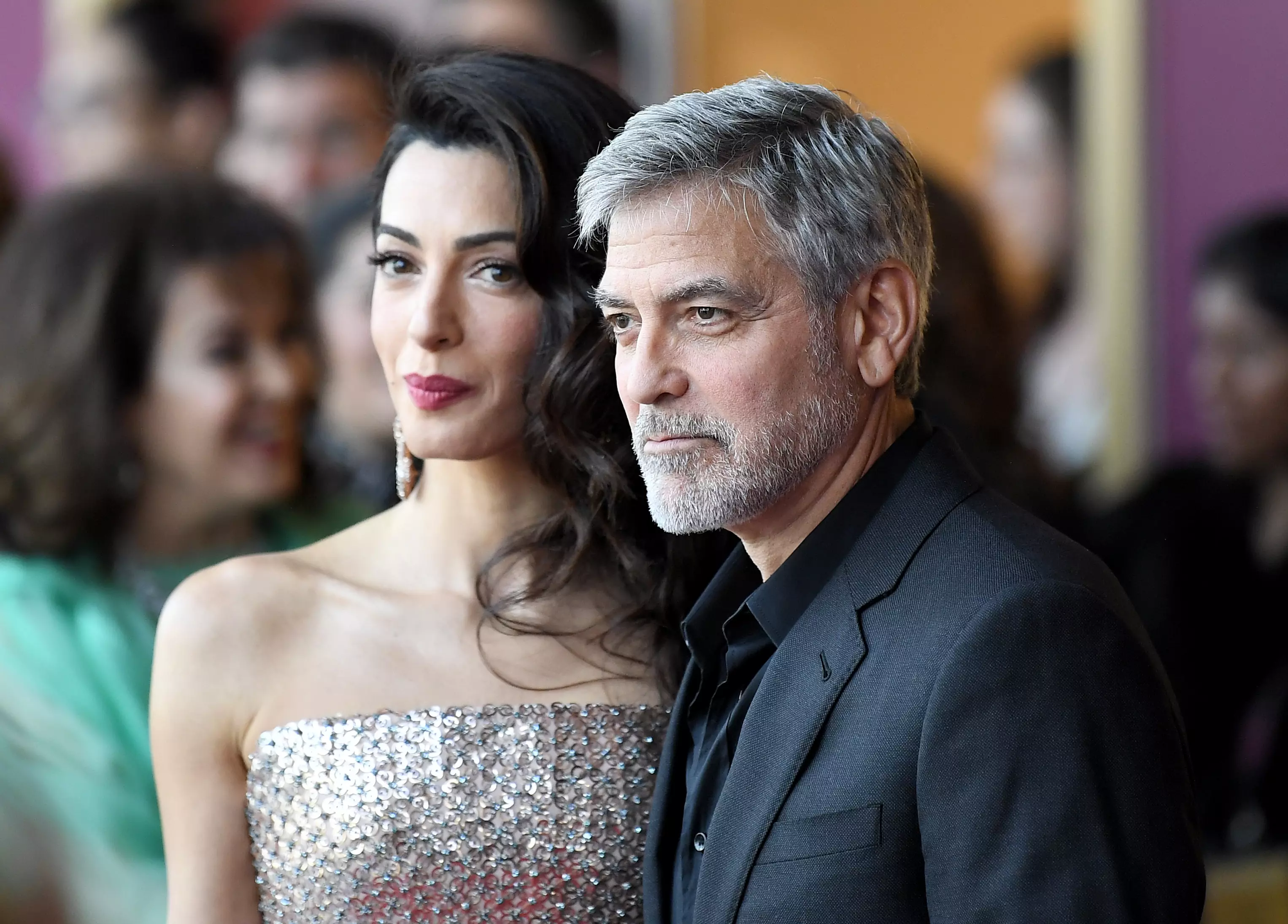 Amal Clooney kaj George Clooney