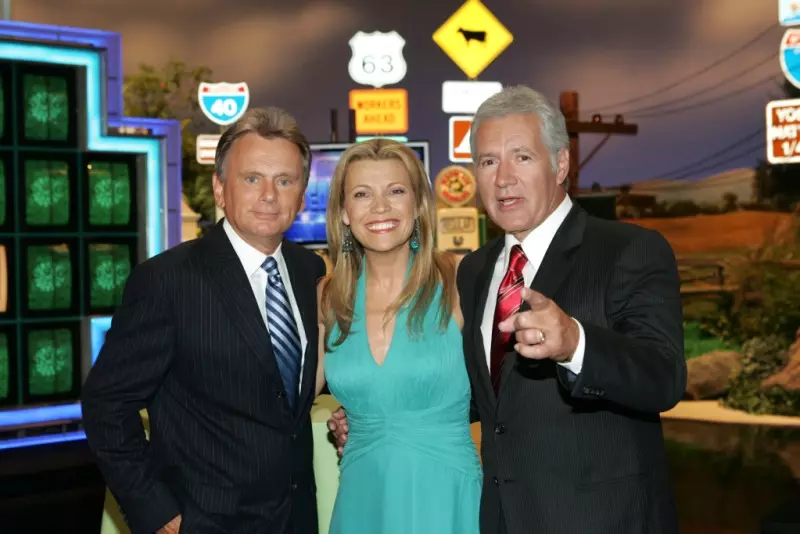 Vanna White Alex Trebek Pat Sajak