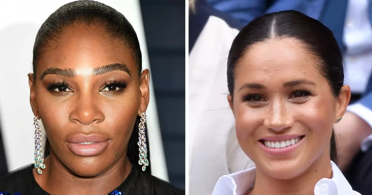 Serena Williams kpọrọ Meghan Markle ezigbo enyi mgbe Wimbledon gasịrị