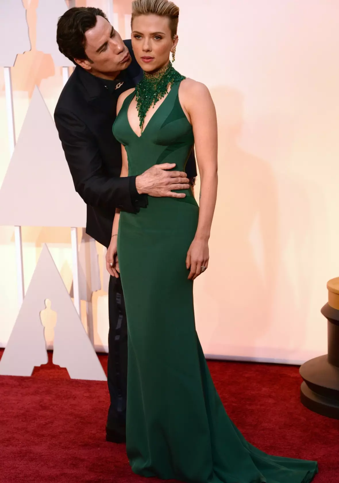 john travolta 斯嘉麗·約翰遜 getty 圖片