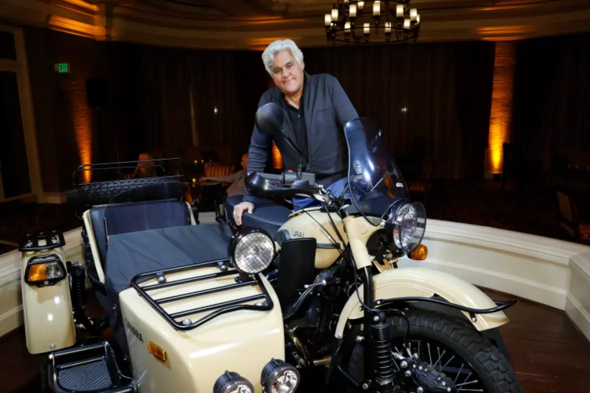 jay leno garaje imágenes getty