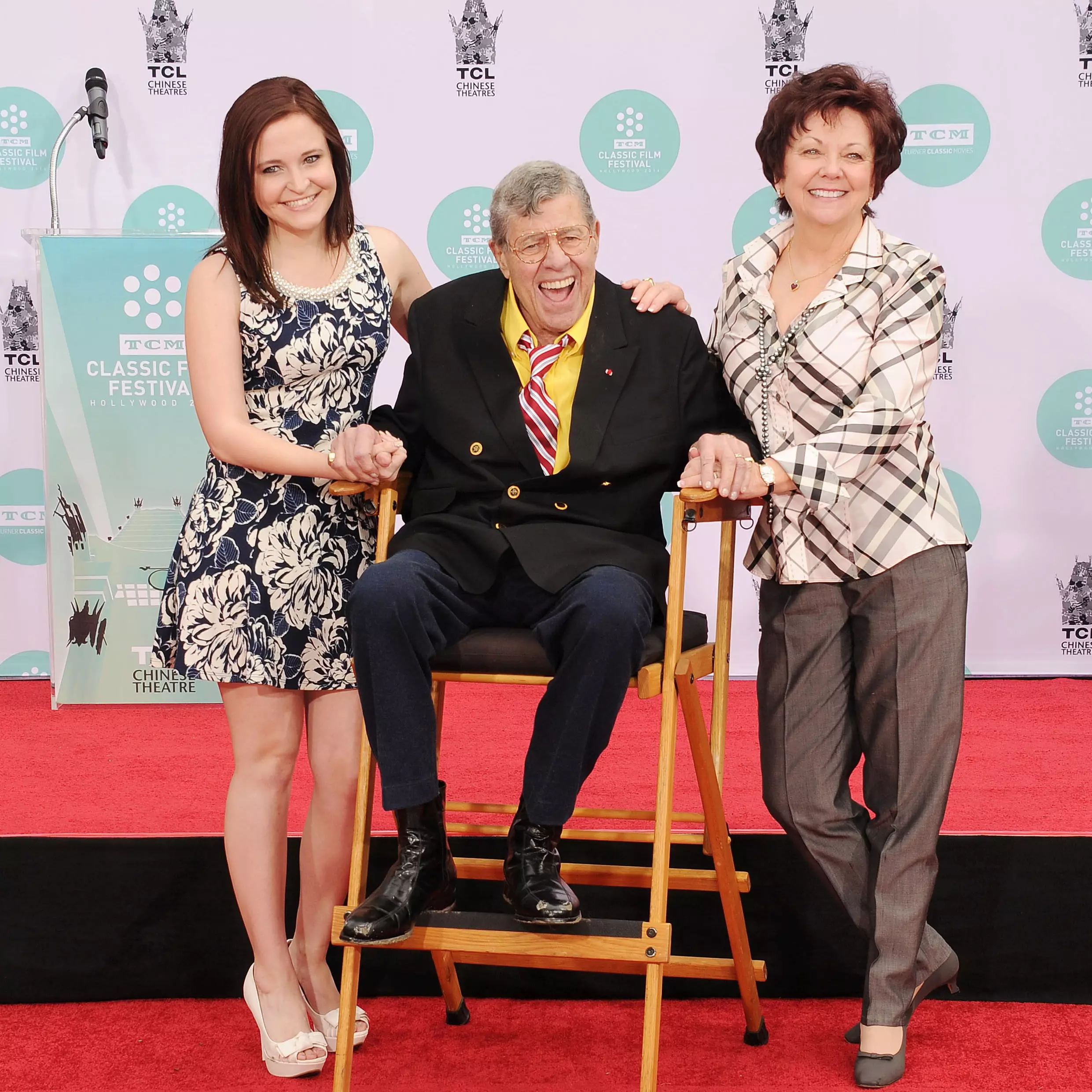 jerry lewis teulu getty delweddau