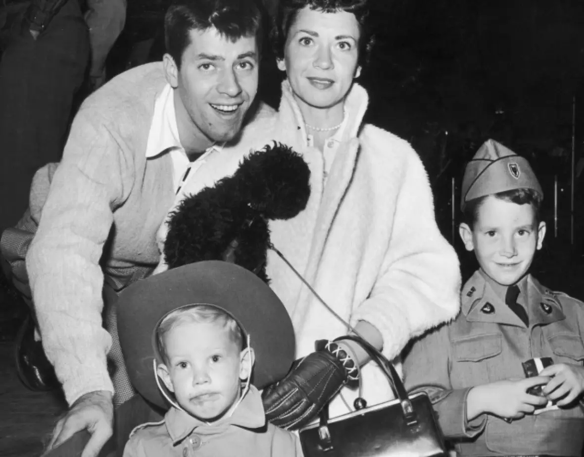 jerry lewis famylje getty ôfbyldings