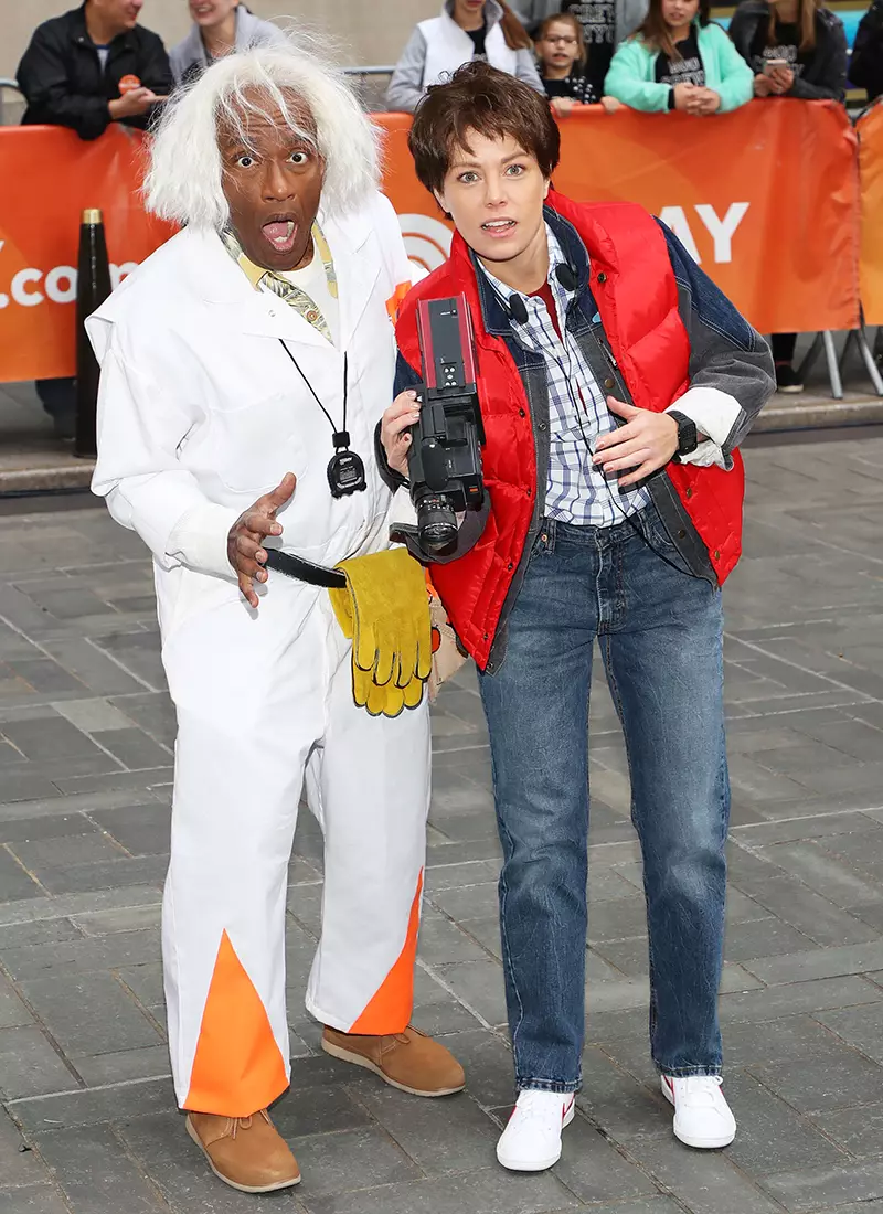 Al Roker Dylan Dreyer 2018 NBC Σήμερα Εμφάνιση Εορτασμού του Halloween