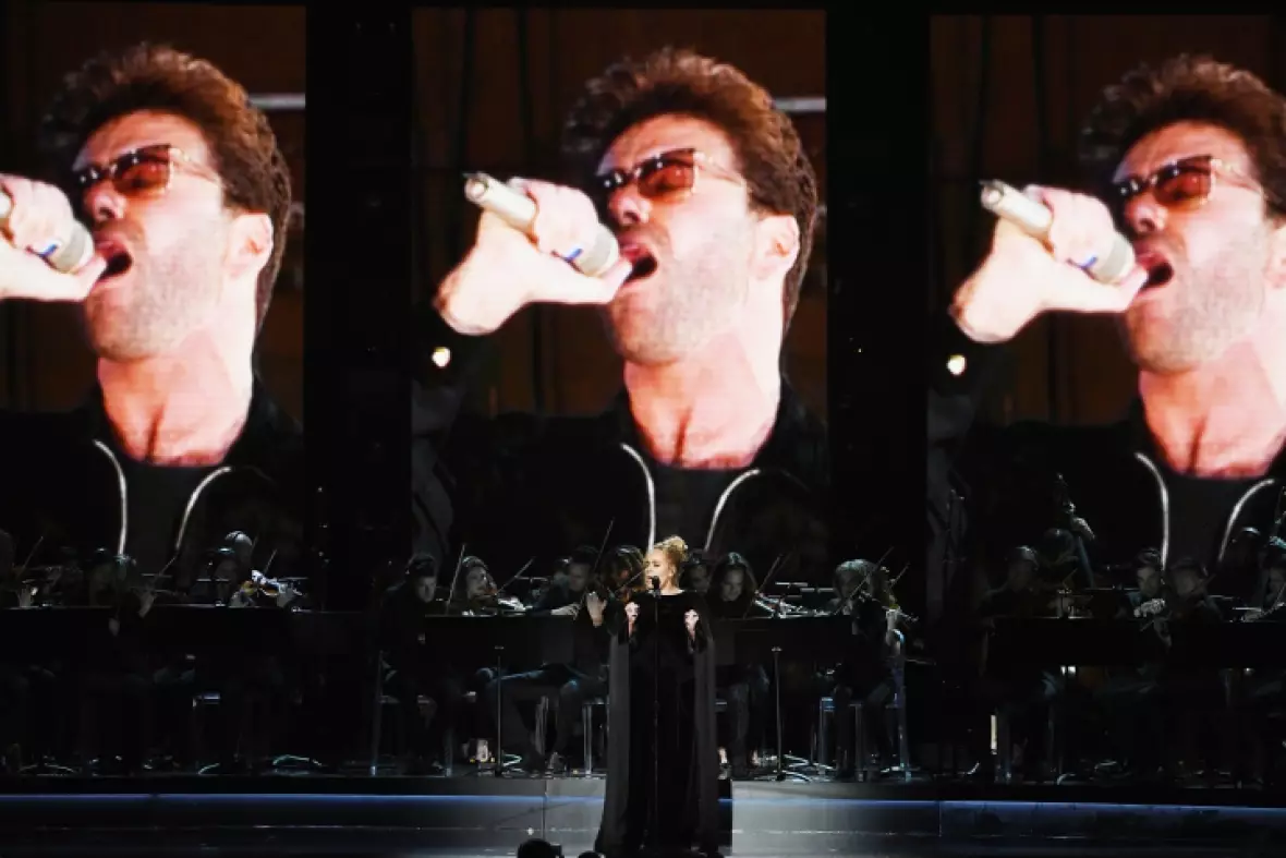 obrázky adele george michael getty