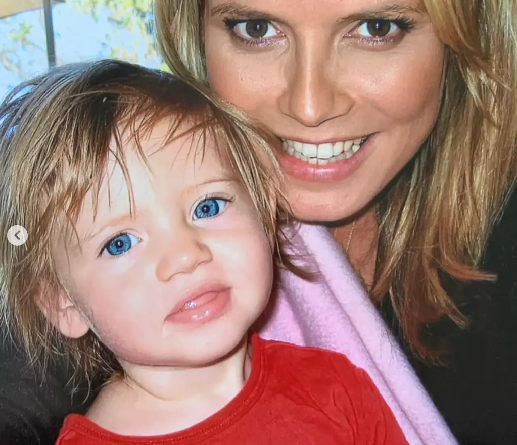 Heidi Klum et sa fille Leni se ressemblent sur une photo d'anniversaire