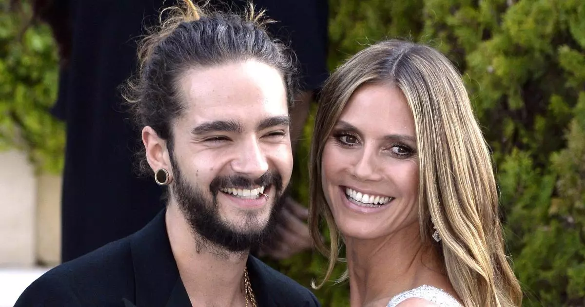 L-aktar Ritratti Ħelin ta' Heidi Klum u r-raġel Tom Kaulitz Flimkien