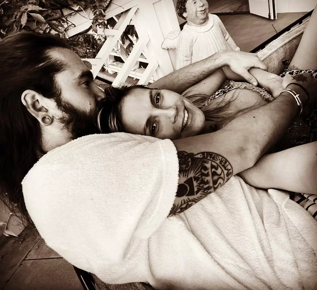 Heidi Klum an Tom Kaulitz